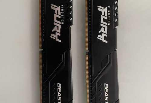 Kingston Fury Beast DDR4 - 2x16гб 3200мгц