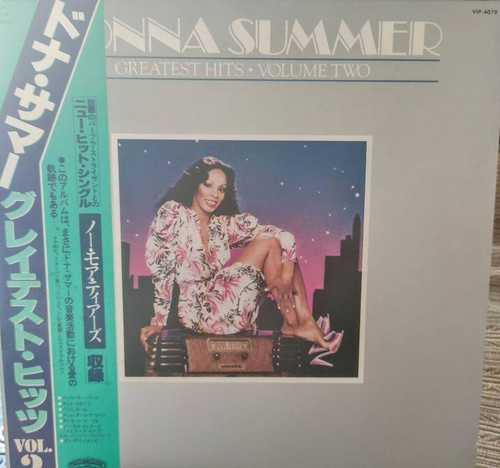 Donna Summer Lp OBI n mint Japan 1979