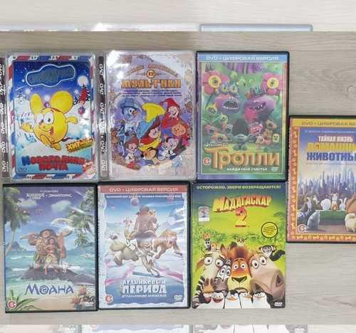 Dvd диски мультфильмы