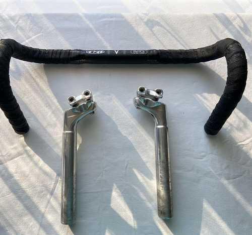 Подседелы Nitto SP-72 NJS 27.2, руль TNI Neo