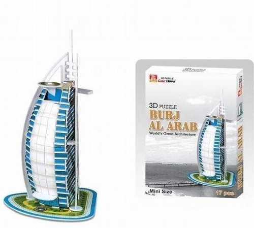 Пазл В668-1 Burj Al Arab Hotel 3D 17д в коробке
