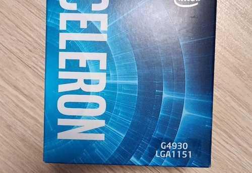 Процессор intel celeron g4930 box