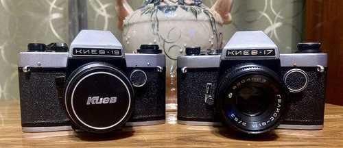 Фотоаппараты комплектом «Киев-19» и «Киев-17»