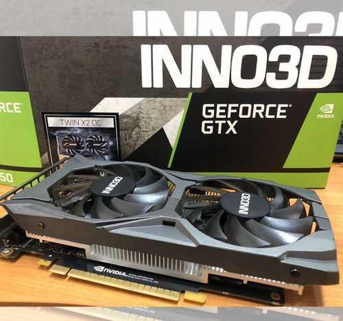 Видеокарта inno3D GeForce GTX 1650 twin X2 OC