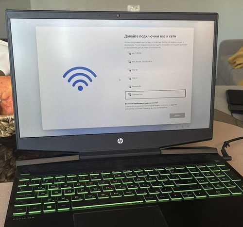 Ноутбук игровой Hp pavilion gaming 15-dk0064ur