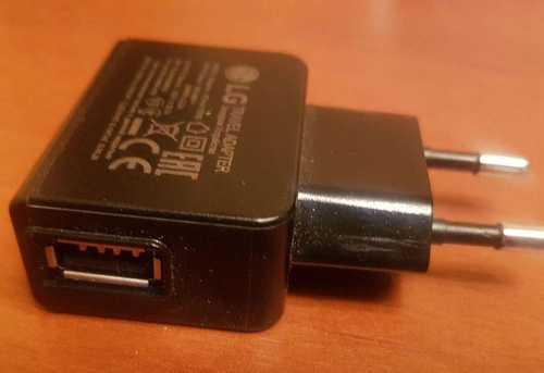 Универсальное USB зарядное устройство LG