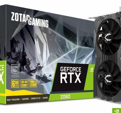 Видеокарта zotac rtx 2060 12 gb