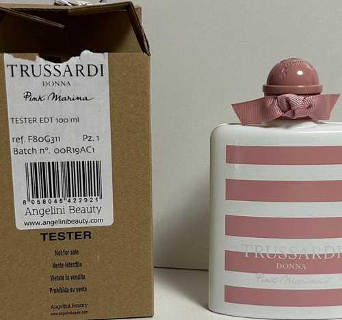 Trussardi donna pink marina 100 мл оригинал тестер