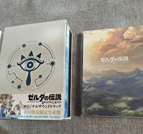 Zelda Breath Of The Wild Soundtrack лимит Japan