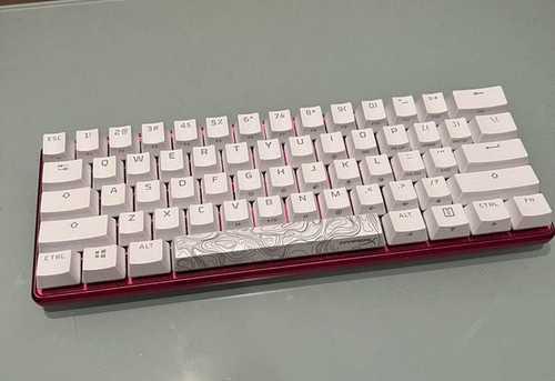 Клавиатура HyperX alloy origins 60 pink