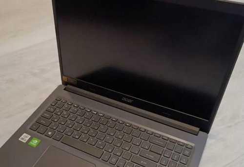 Ноутбук Acer i5 1035/8/256/mx 330 на 2 гб