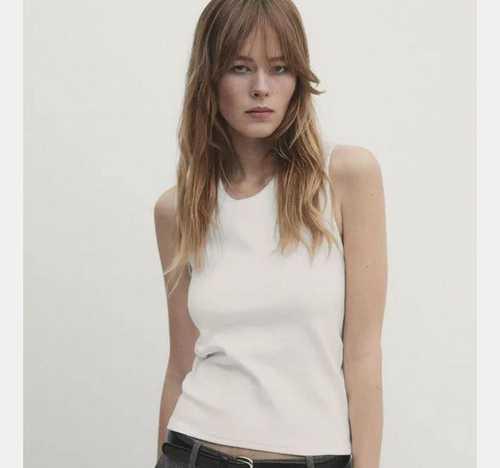 Топ Massimo Dutti хлопок
