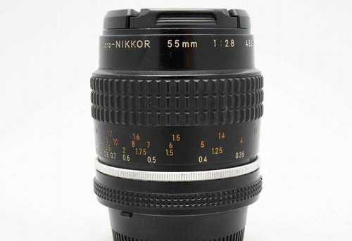 Nikon AI-S Micro-Nikkor 55mm f/2.8