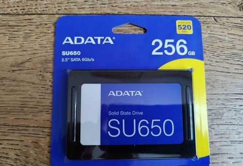 SSD накопитель adata SU650 2.5" 256 GB