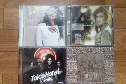 Cd савичева, пелагея, дженифер лопес, tokio hotel