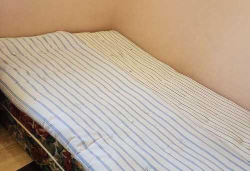 Двухспальная кровать тахта с матрасом
