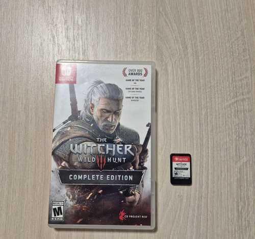 The Witcher 3 nintendo switch полное издание