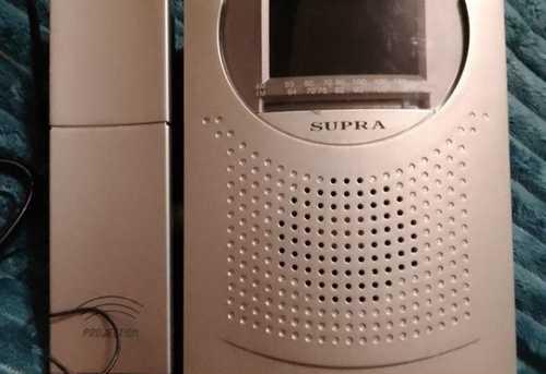 Радиоприёмник с часами Supra