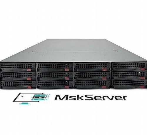 Сервер Supermicro 6028R-E1CR12T 2x E5-2650v3 16Gb