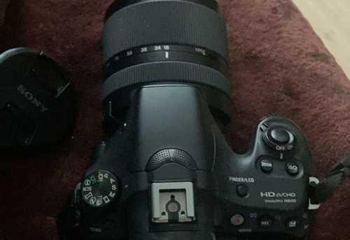 Фотоаппарат Sony slt a58 вместе с объективом