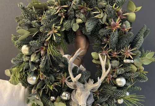 Новогодний декор из нобилиса пихты с доставкой