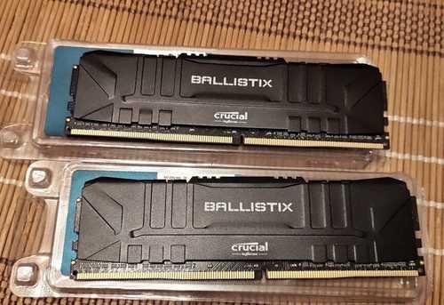 Crucial Ballistix Black DDR4 3200 мгц CL16