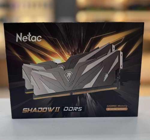 Оперативная память Netac Shadow II Black DDR5