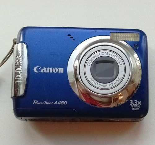 Компактный фотоаппарат canon a480 в ремонт