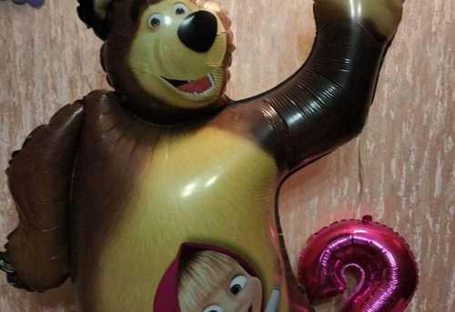 Воздушные шарики маша и медведь