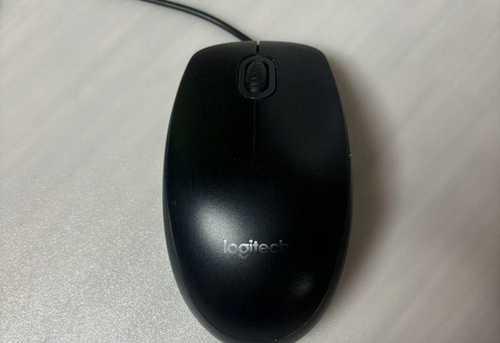 Компьютерная мышь проводная logitech b100