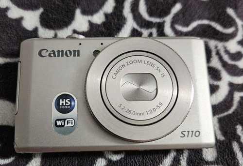 Компактный фотоаппарат canon s110