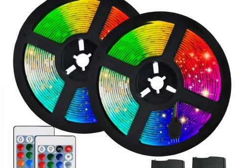 Светодиодная лента RGB, 180 LED, 10 м
