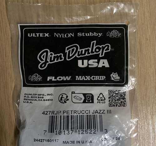 Медиатор Dunlop 427RJP