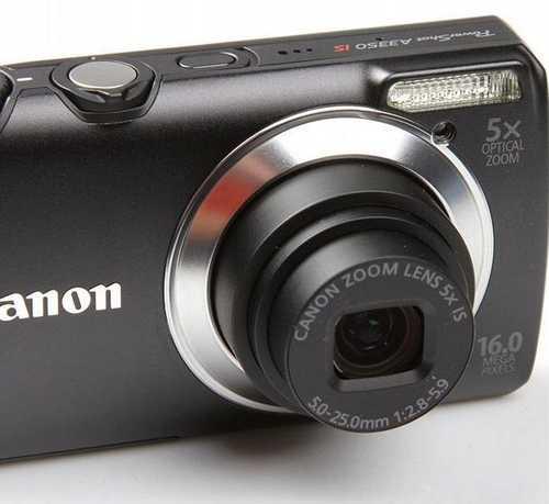 Фотоаппарат Canon Powershot a3350 IS черный
