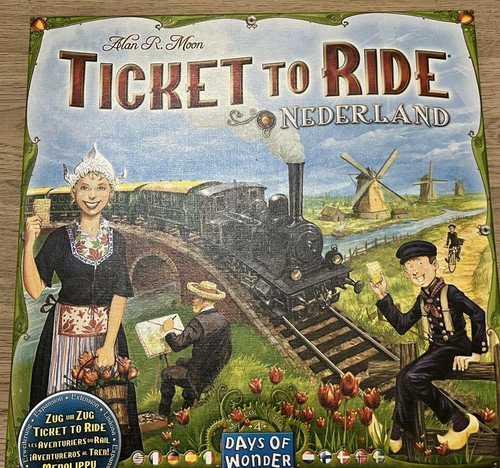 Настольная игра Ticket to Ride: Нидерланды