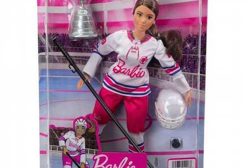 Новая Кукла Barbie Хоккеист HFG74 Оригинал