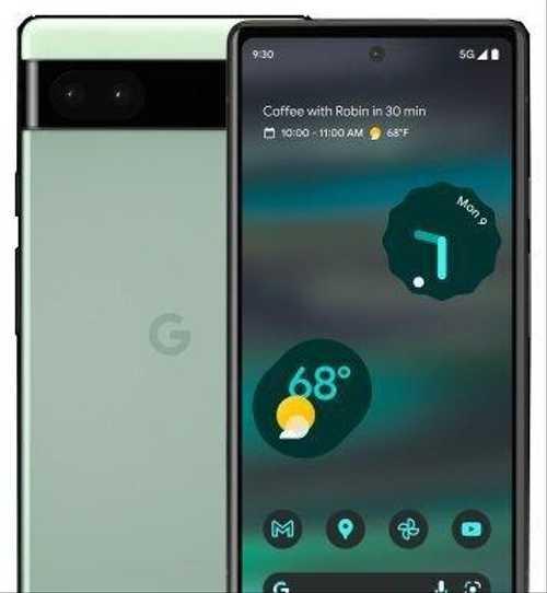 Google Pixel 6a 8/128 гб, sage,ZakazTelefon