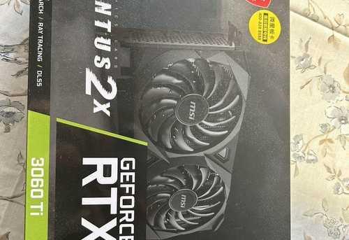 Видеокарта rtx 3060ti msi