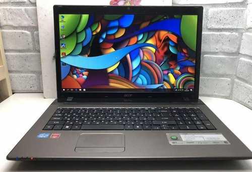 Шустрый ноутбук Acer i5-2430