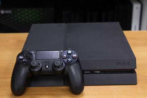Sony Playstation 4 500Gb Fat Black (CUH-1008A) бу