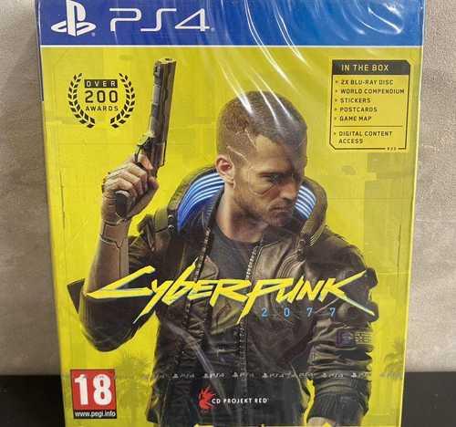 Cyberpunk 2077 ps4 диск