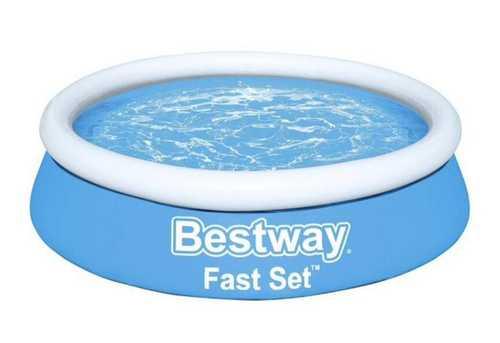 Бассейн надувной bestway 183х183х51см 940л