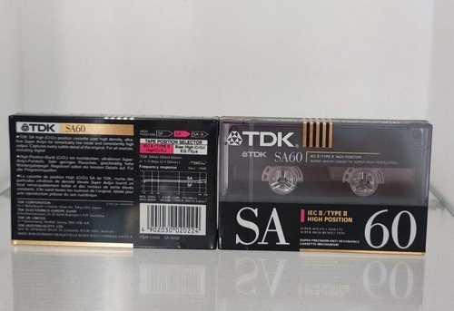 Аудиокассеты TDK SA60