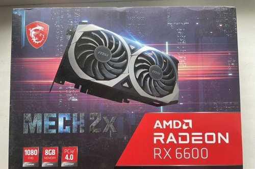 Amd radeon rx 6600