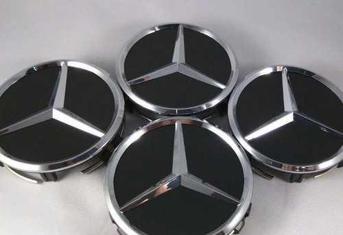 Колпачки Заглушки на диски оригинал Mercedes арт82