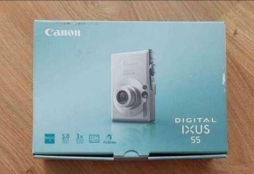 Компактный фотоаппарат Canon Ixus 55
