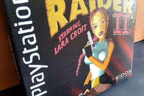 Бандл: Картина Tomb Raider + диск для PS1