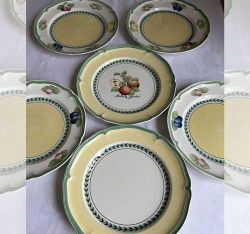 Villeroy boch french garden тарелки