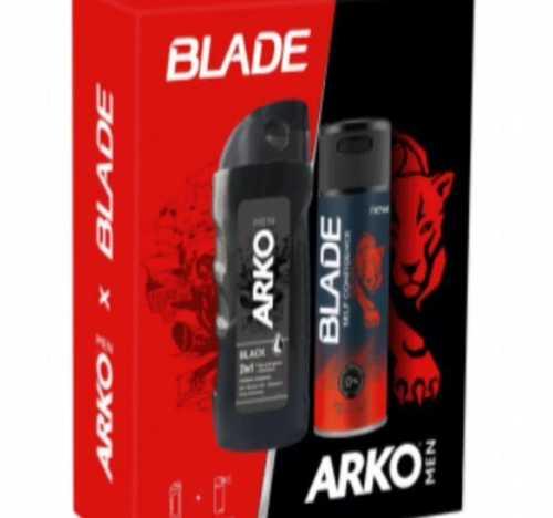 Подарочный набор Гель Arko Black   Дезодорант