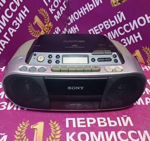 Магнитола Sony CFD-S03CP. CD Radio Cassette Corder